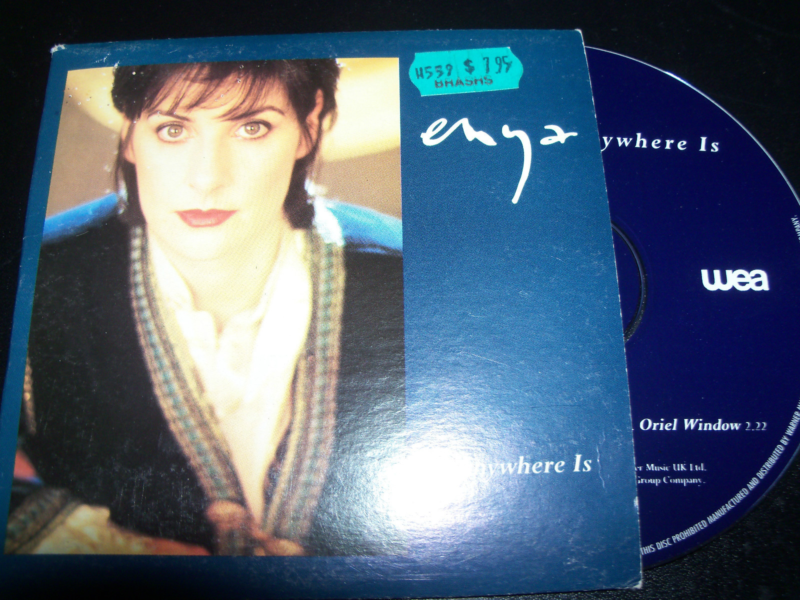 Enya Anywhere Is Australian Card Sleeve CD Single | eBay