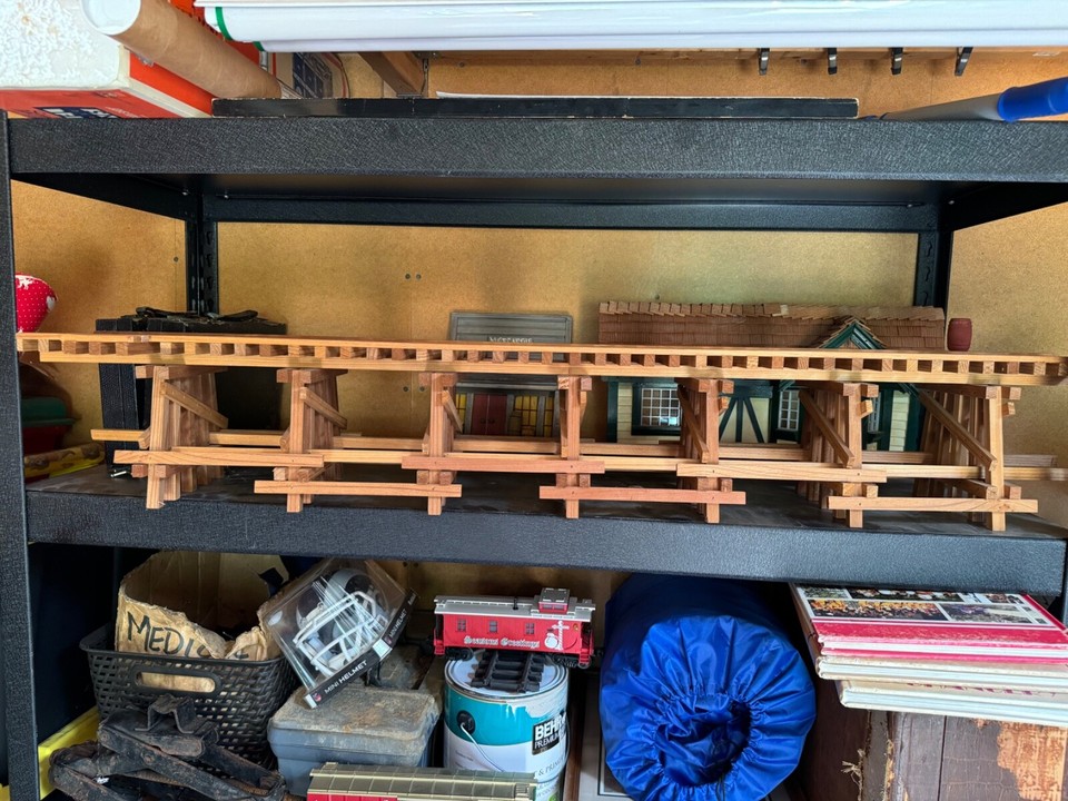 Train trestle bridge G scale. Train not included. | eBay