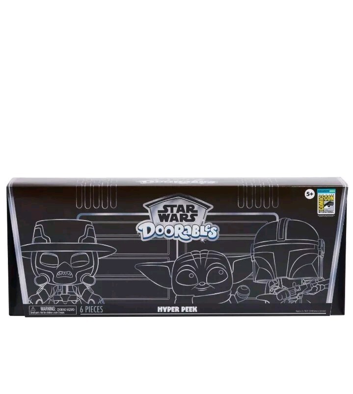 RARE NEW 2024 SDCC UCC Exclusive Disney Doorables 6 Star Wars Figure ...