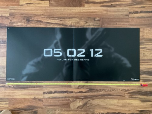 CALL OF DUTY Black Ops Video Game Store Display Ceiling Banner 2012 ...