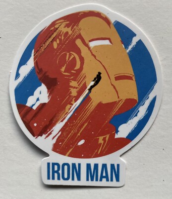IRON MAN OLD SCHOOL MARVEL COMIC STICKER (MCU) SKATEBOARD DECAL | eBay