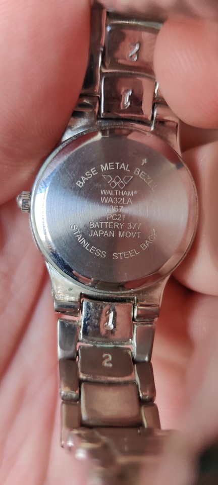 Waltham Quartz Ladies Link Bracelet Watch WA32LA | eBay