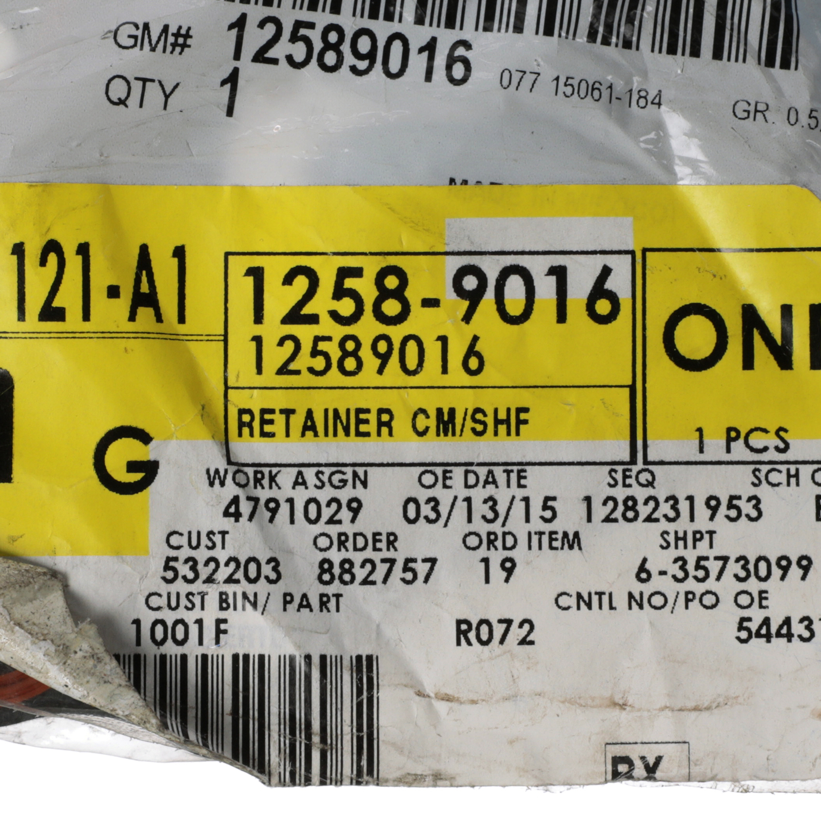 OEM NEW 1997-2024 Front Engine Camshaft Seal Thrust Retainer Plate ...