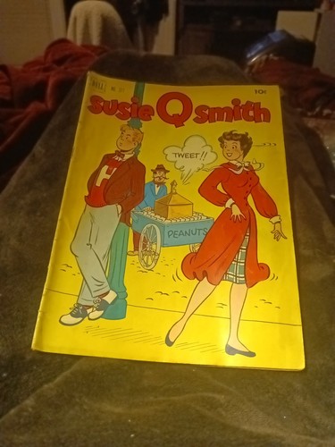 Golden Age SUSIE Q SMITH #2 (Four Color 377) Dell Comic 1952 Good Girl ...