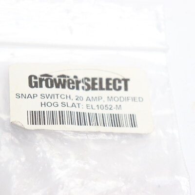 GrowerSelect Snap Switch 20 Amp Modified Hog Slat EL1052-M | eBay