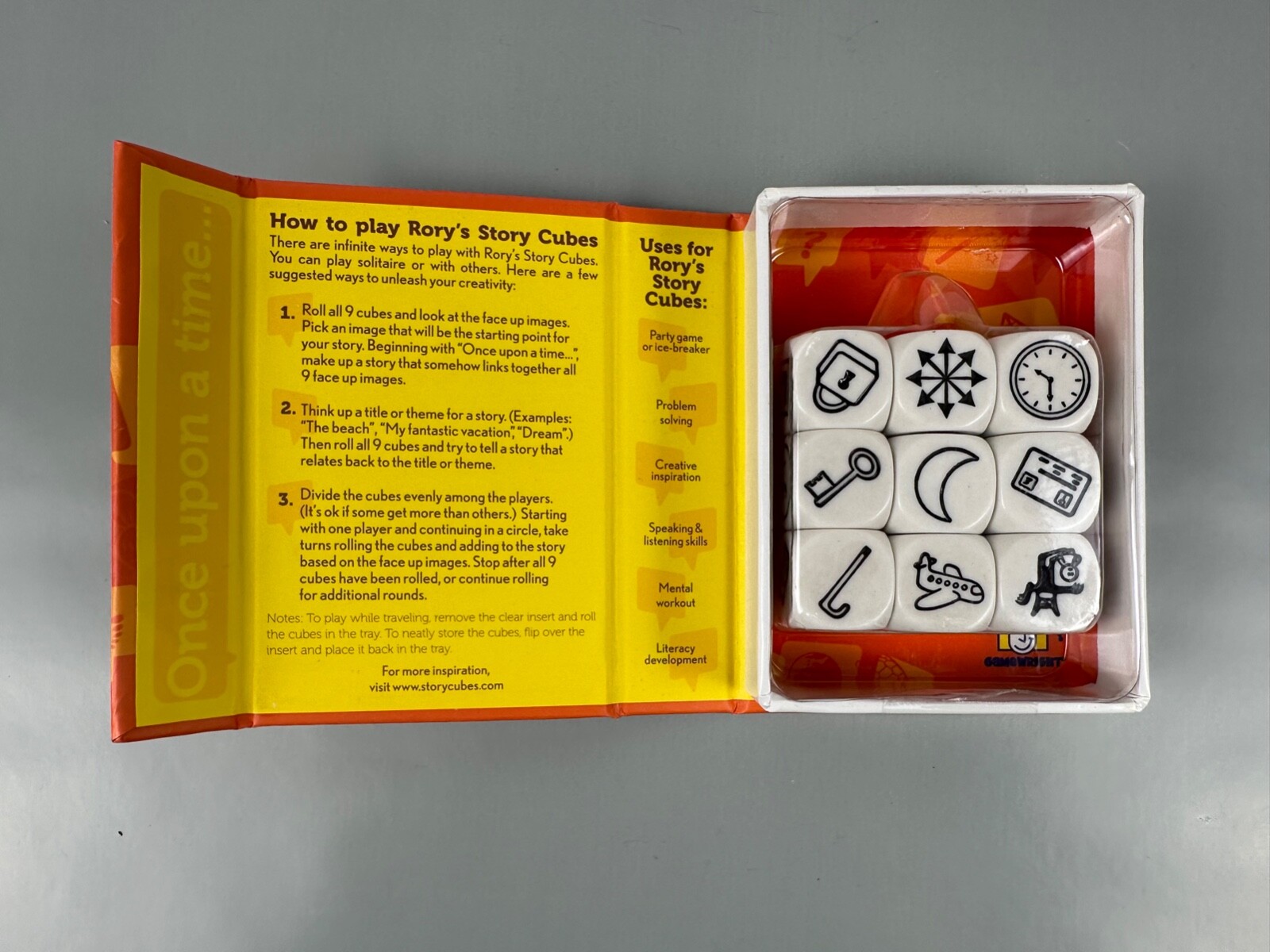 Rory’s Story Cubes 2010 Gamewright in Box | eBay