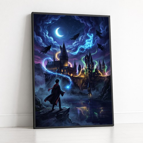 Poster Movies - Harry Potter Neon 18x24 Ultra-HD Art Print | eBay