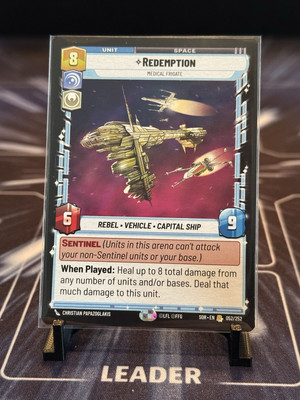 Star Wars: Unlimited - Redemption - SOR 052/252 MINT!! 🔥🔥 | eBay