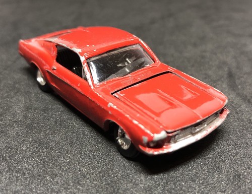 VTG 1968 Mego Jet Wheels Super Speedy Tuffy Jets AMT Pups Mustang Red ...