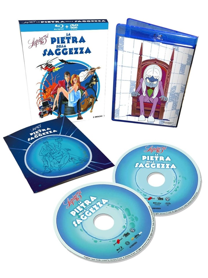 Lupin III - La Pietra Della Saggezza - Combo (Bd (Blu-ray) Vari | eBay