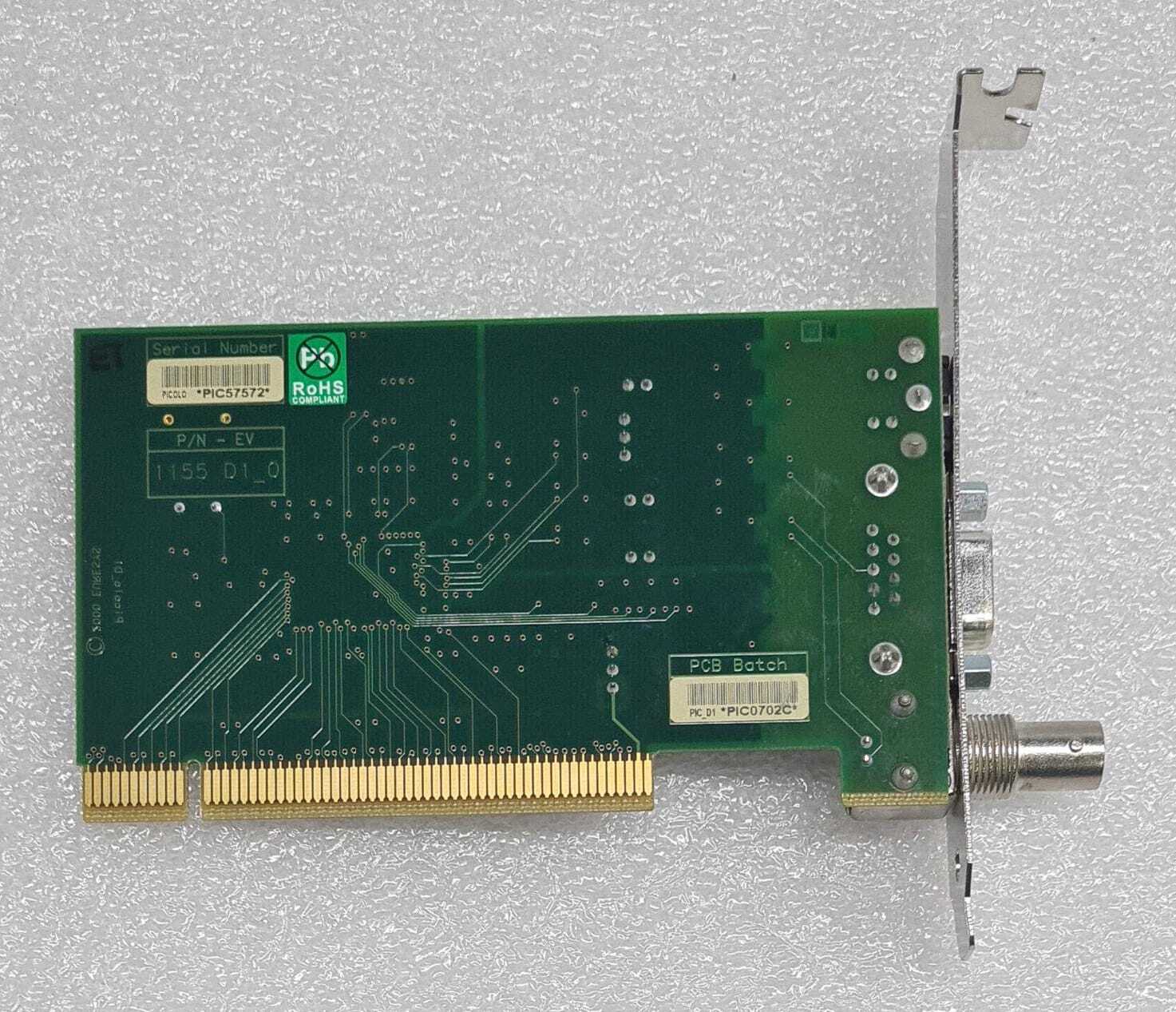 NEW - 2000 EURESYS Picolo 1155 D1_0 Rev D1 PCI Video Capture Card | eBay
