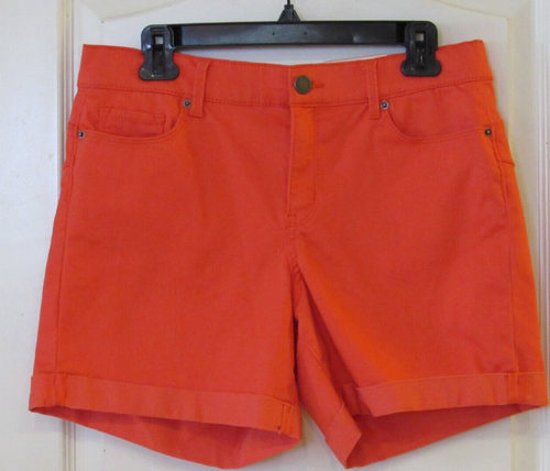 JUicy Couture FLUANT IT! Cuffed Shorts CAYENNE Women's Sz 12 NWT MSRP ...