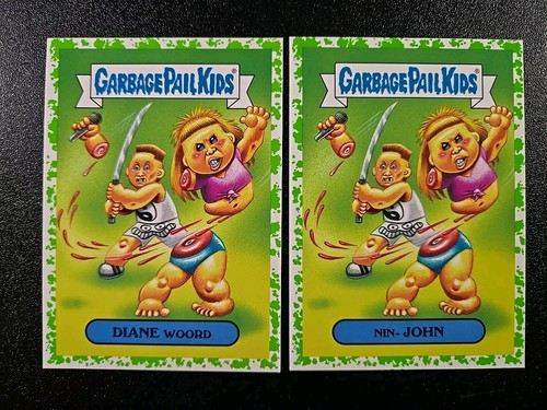 SP Green Border Ninja Max Normal Watkin Tudor Jones 2 Card Set Garbage ...