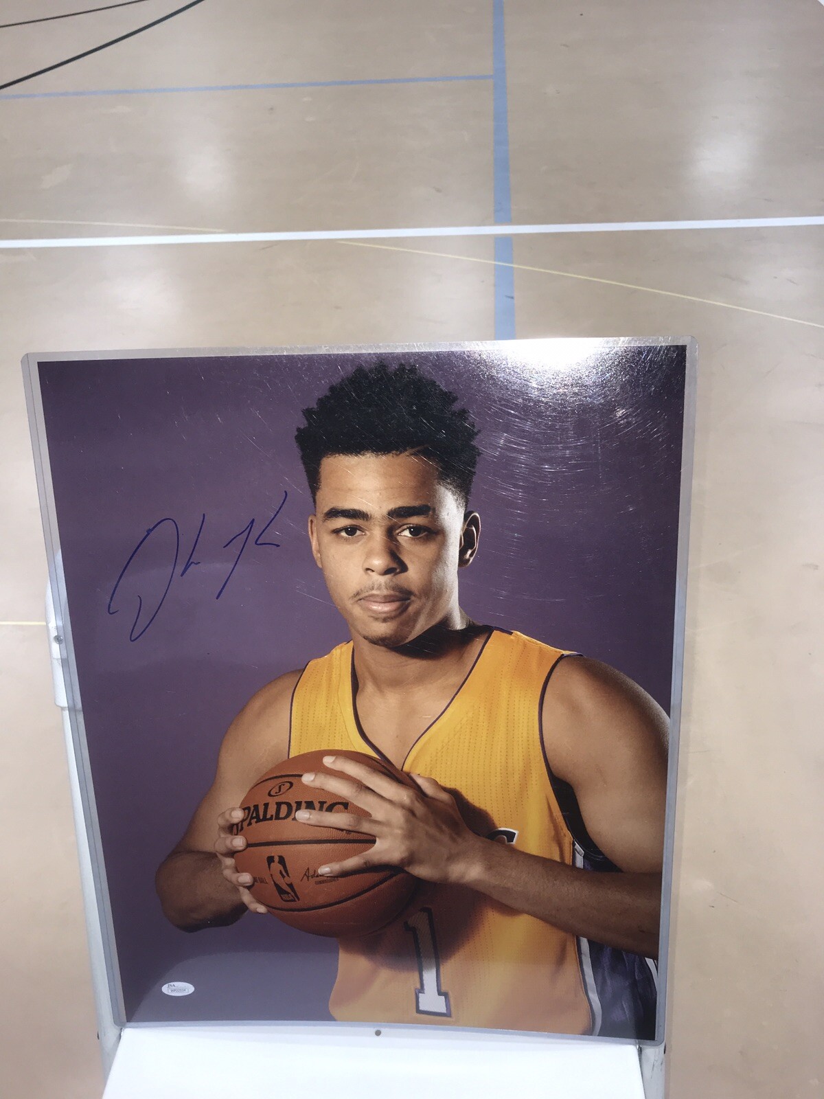 D'Angelo Russell Autograph Signed 16x20 Photo JSA Sticker COA Los ...