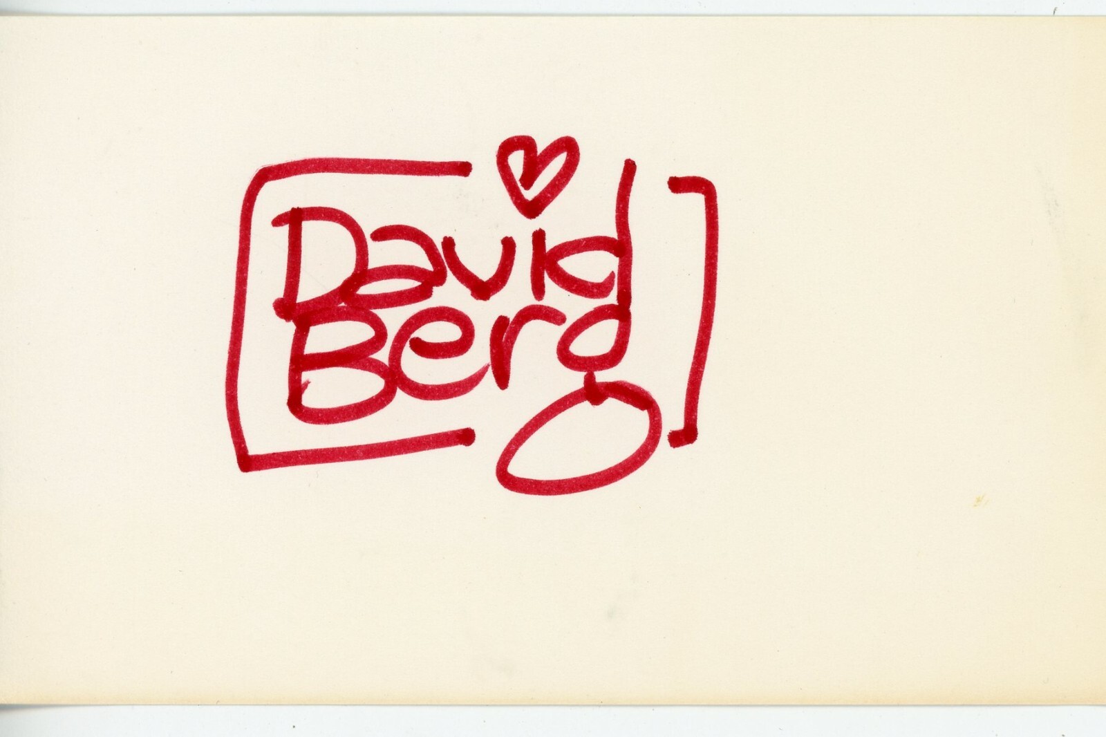 Mad Magazine cartoonist - David Berg autograph | eBay