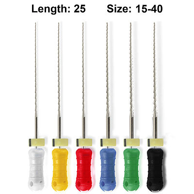 Hedstrom Files 25 mm Length Stainless Steel Assorted Colors Sizes 15-40 ...