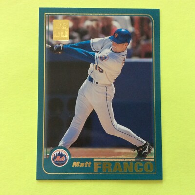 2001 Topps #510 Matt Franco New York Mets | eBay