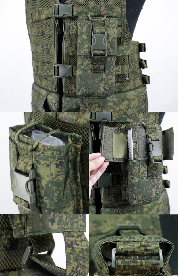 Tactical Russian EMR 6sh117 Vest PKM Carrying Gear Set | eBay