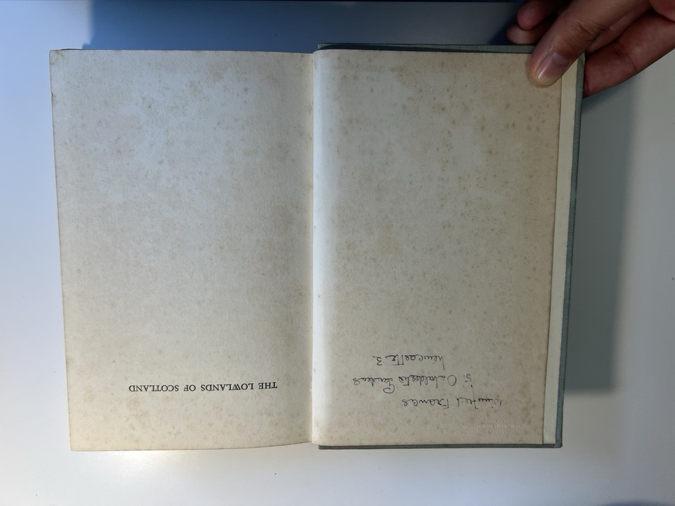 The Lowlands of Scotland 1st Ed 1939 George Scott-Moncrieff Batsford ...