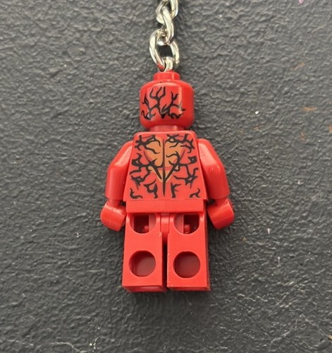 NEW LEGO Keychain / Keyring 854154 Marvel Spider-man Villain CARNAGE ...