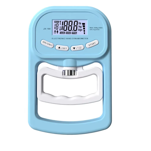 Grip Strength Tester Electronic Tester 396Lbs/180Kg Digital Dynamometer ...