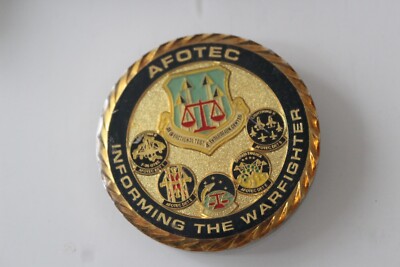AFOTEC Informing The Warfighter Challenge Coin | eBay