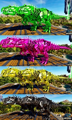 🦖ARK Survival Ascended Tek Giga Solid Colors PVE PS5/XBOX/PC | eBay