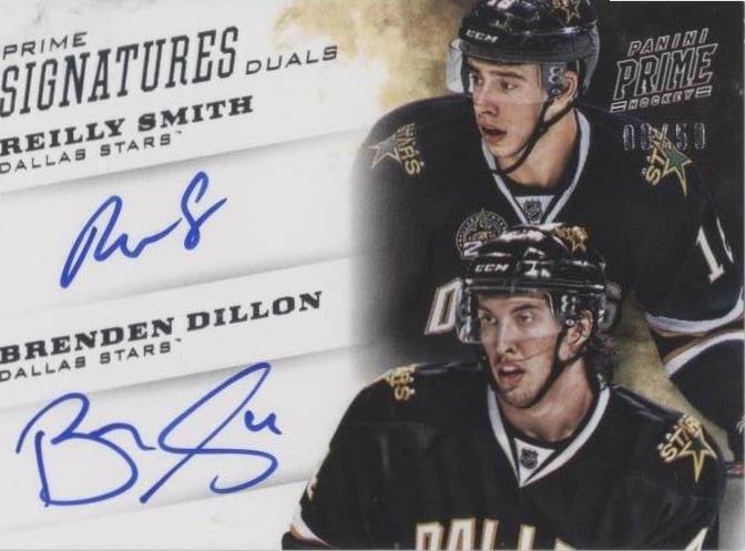 2012-13 Panini Prime - Prime Signatures Duals Reilly Smith, Brenden ...