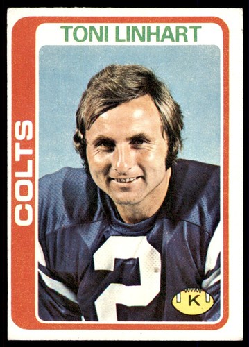 1978 TOPPS TONI LINHART BALTIMORE COLTS #355 | eBay