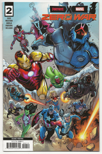 Marvel Comics FORTNITE MARVEL ZERO WAR #2 second printing variant | eBay