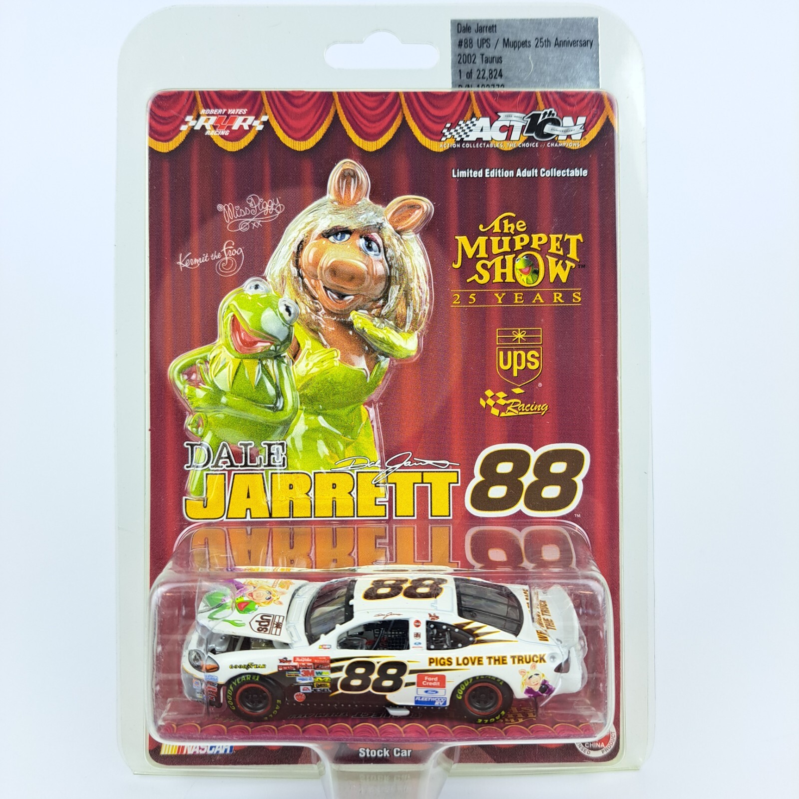 The Muppet Show 25th Anniv 2002 Dale Jarrett UPS Ford Taurus #88 Action ...