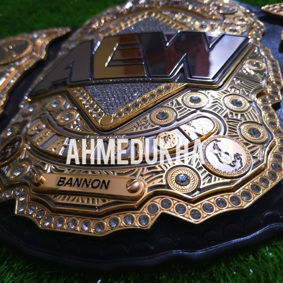 AEW New Championship Belt AEW World Wrestling Championship Belt Adult ...