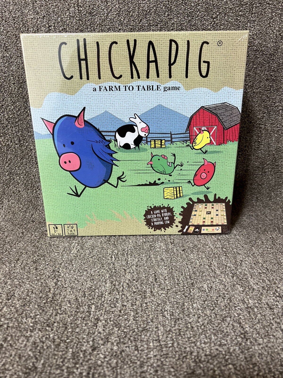 Chickapig Strategic Family Board Game Ages 8+ 2-4 Players 30 to 60 Mins ...