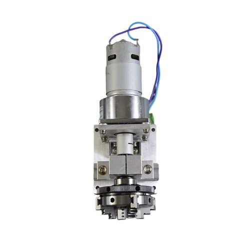 Electric Four Jaw Chuck 775 Reduction Motor DIY Clamping Device with ...