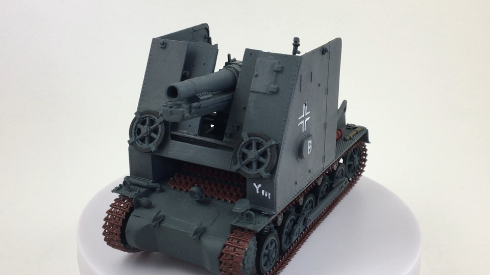 Built 1/35 Scale 15 cm sIG 33 (Sf) auf Pz.Kpfw. I Ausf. B Meng, German ...