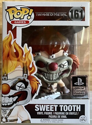 Sweet Tooth Funko Pop Games Twisted Metal 161 Playstation | eBay