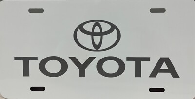 Toyota Aluminum License Plate | eBay