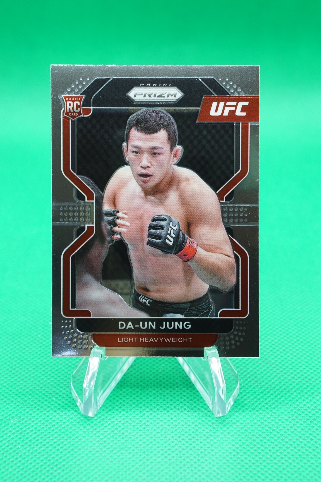 (3 Cards) 2022 Prizm UFC Base Vertical #151 Da-un Jung Light ...