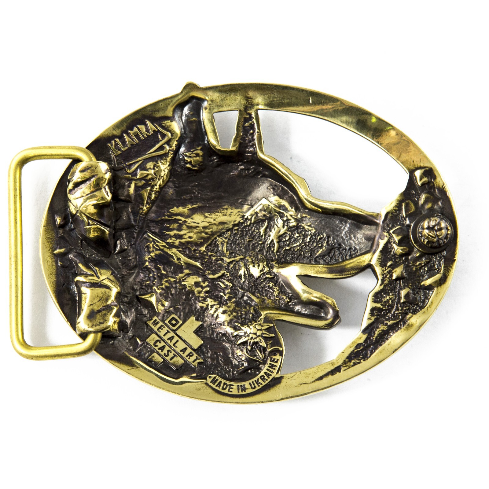 German Shepherd belt buckle, Shepherd breed dog solid brass belt buckle ...