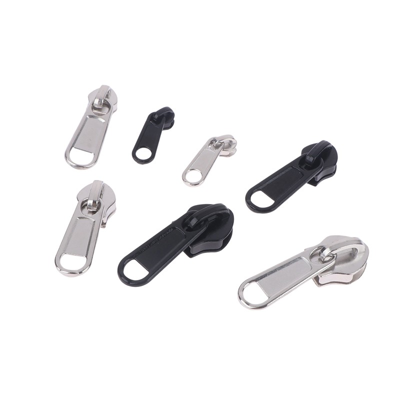 5/8Pcs 4 Sizes Universal Instant Fix Zipper Repair Replacement Slider ...