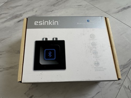 Esinkin Bluetooth Audio Adapter Receiver For Music Streaming Stereo ...