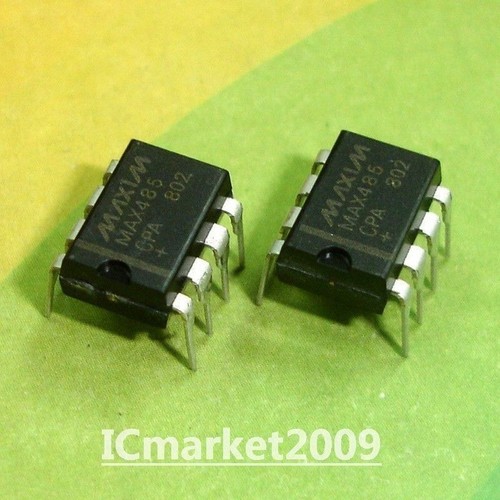 20 PCS MAX485CPA DIP-8 MAX485 Slew-Rate-Limited RS-485/RS-422 ...