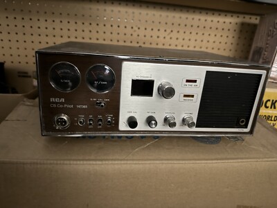 Vintage RCA CB Co-Pilot 14T303 40-channel CB Base Station Radio | eBay
