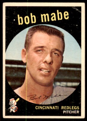 1959 Topps Bob Mabe Baseball Cards #356 | eBay