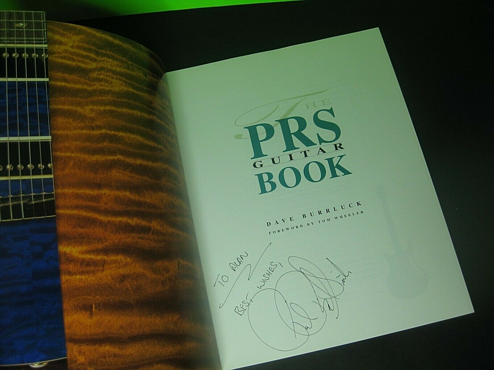 PRS GUITAR BOOK Complete History of PAUL REED SMITH Guitars, SIGNED ...