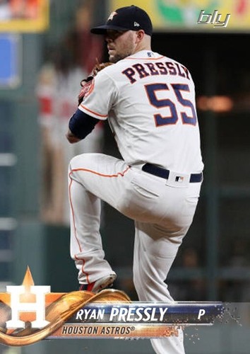 Ryan Pressly - Houston Astros - 2018 Style Custom Card | eBay