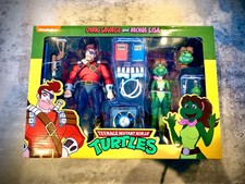 Teenage Mutant Ninja Turtles NECA Mona Lisa and Dirk Savage (Cartoon)