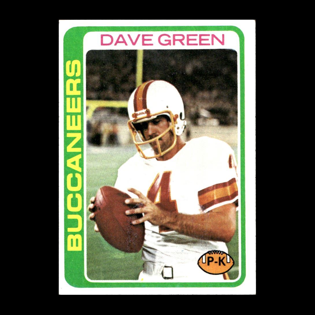 Dave Green 1978 Topps Tampa Bay Buccaneers #192 R308G 1 | eBay