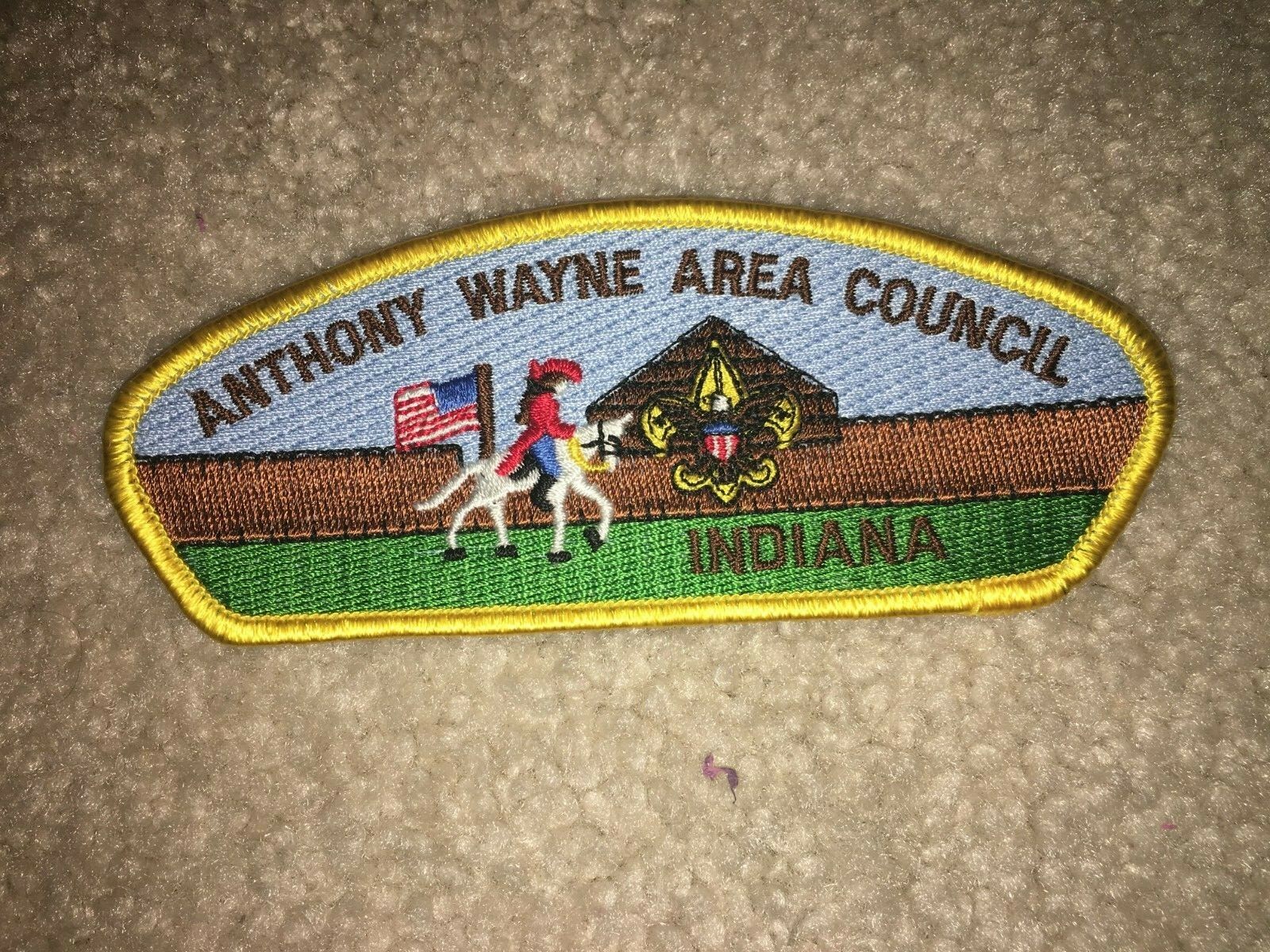 Boy Scout BSA S5d Fort Horse Anthony Wayne Area Indiana Council Strip ...