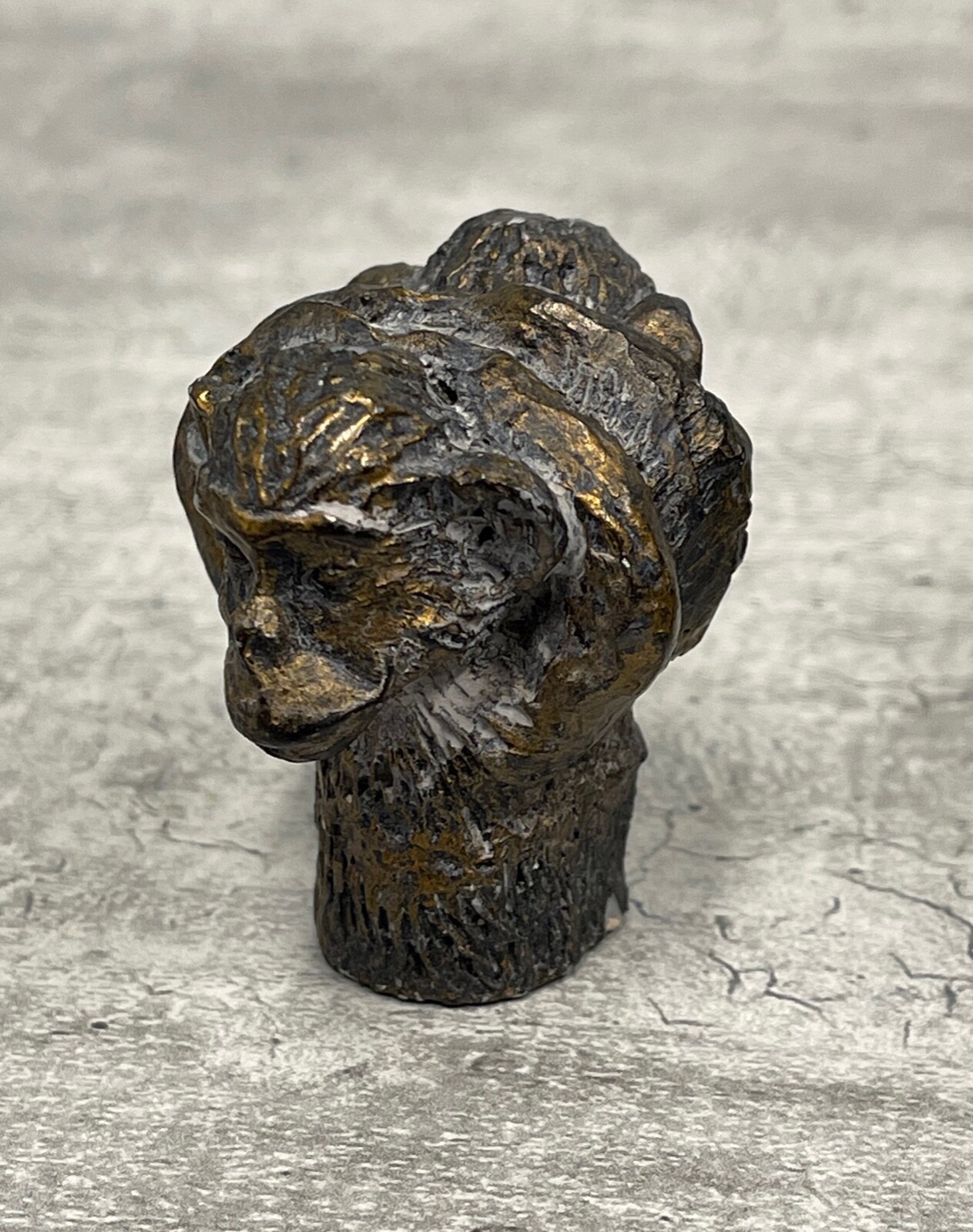 VINTAGE & ANTIQUE Lamp Finials (Monkey Ram Trout Eagle Corn Leaf Brass ...